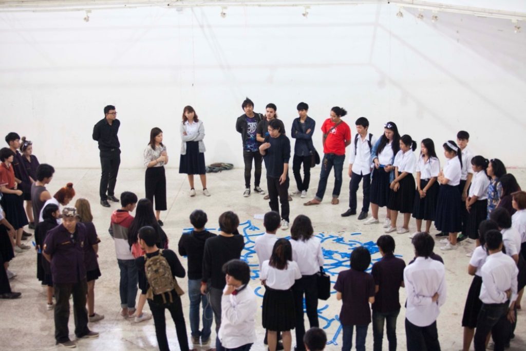 “the play: space drawing” by Paramodel - The Japan Foundation, Bangkok